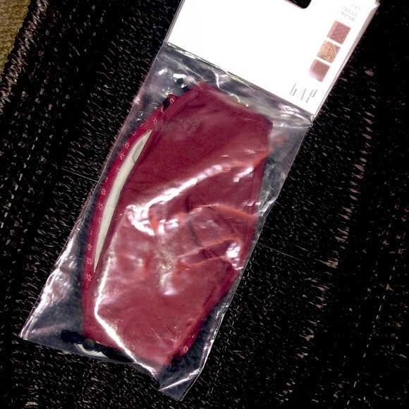 GAP | Accessories | Nwtsale Gap Face Masklast One In Maroon | Poshmark